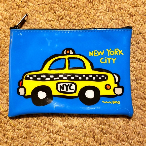 Marc Tetro | Bags | Marc Tetro New York City Yellow Cab Rare Cosmetics ...